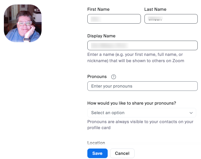 Updating your CCCDZoom Profile – OCC Canvas Support