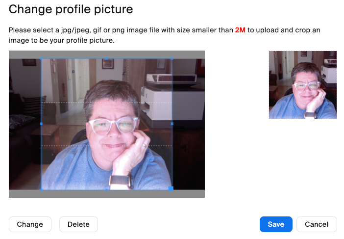 Updating your CCCDZoom Profile – OCC Canvas Support
