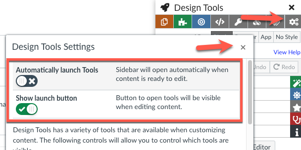 Initiate DesignPLUS Tool in Canvas – OCC Canvas Support