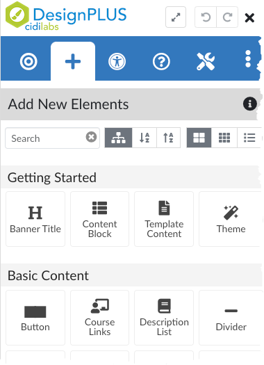 Upgrade DesignPLUS Sidebar Upgrade – OCC Canvas Support
