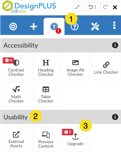 Upgrade DesignPLUS Sidebar Upgrade – OCC Canvas Support